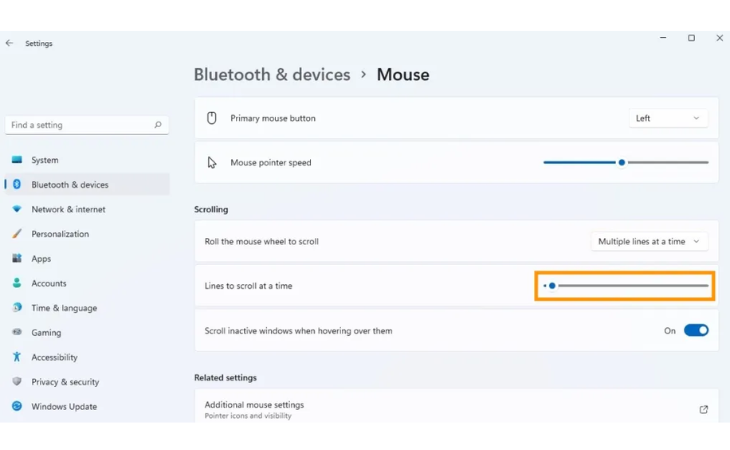 How to change scroll speed in Windows 11 - mousescrolltest - people ... How to change scroll speed in Windows 11 - mousescrolltest - people ...